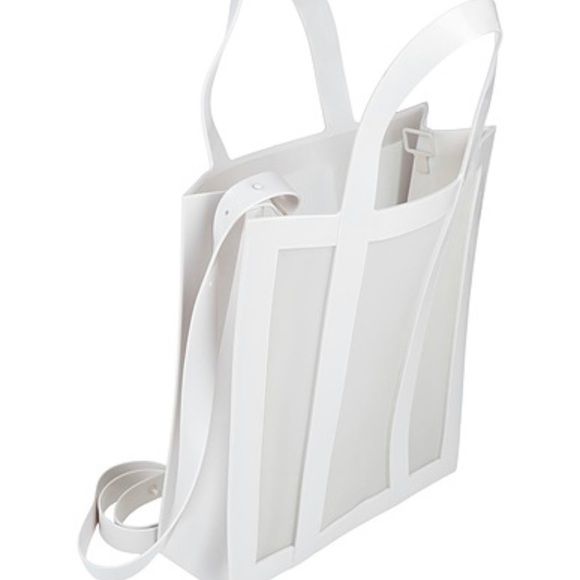 Melissa | Bags | Pvc White Melissa Bag | Poshmark
